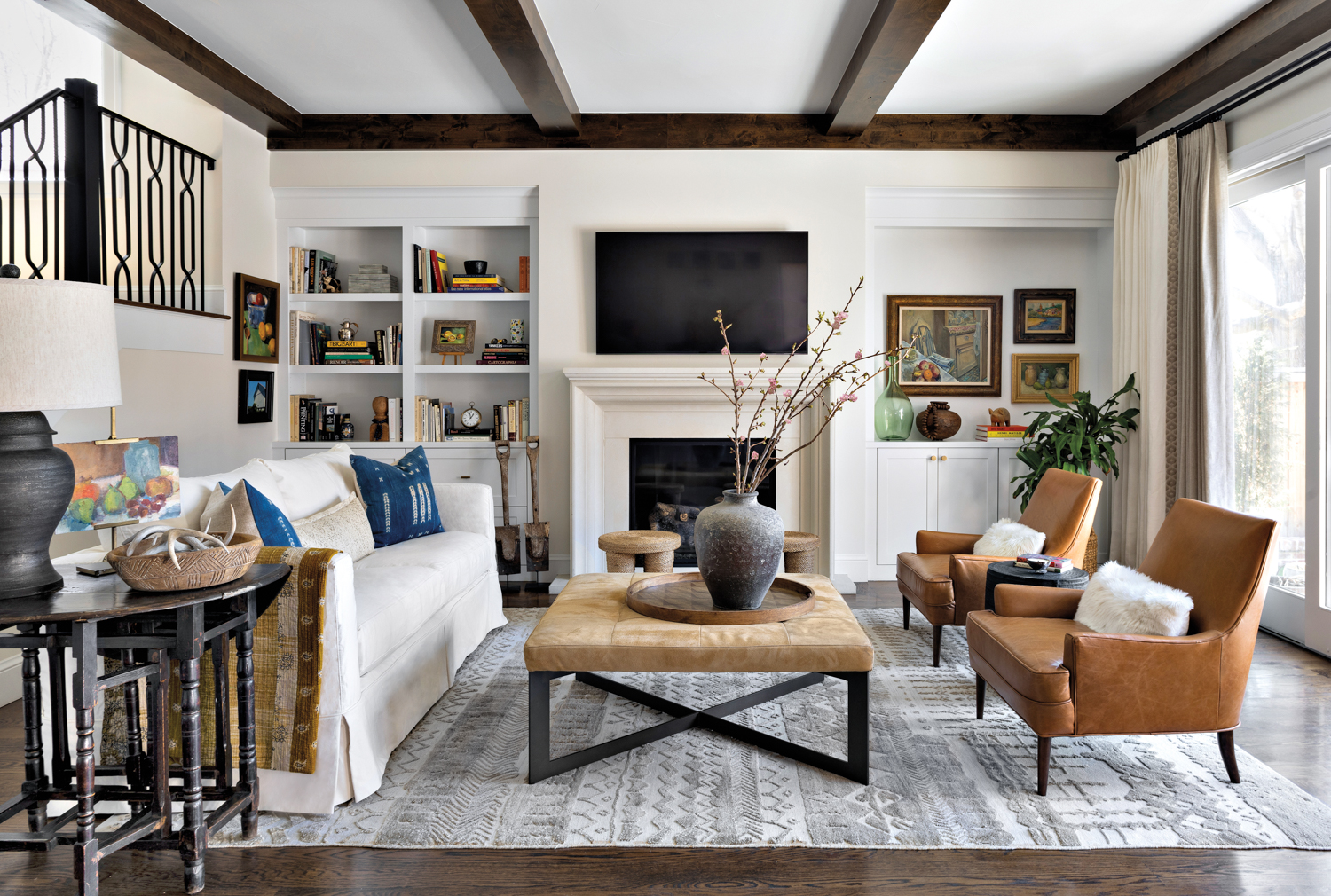 This Modern Denver Home Is A Living Art And Textile Gallery | Luxe ...