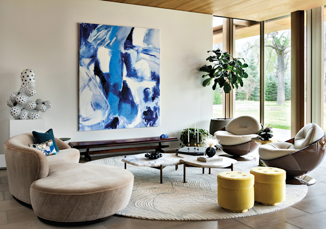 Art Merges With Architecture In This Notable Denver Dwelling | LUXE ...