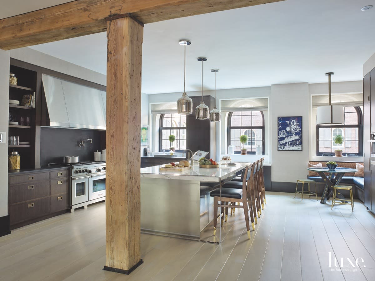 History Meets Modern Luxury In A Manhattan Loft | Luxe Interiors + Design