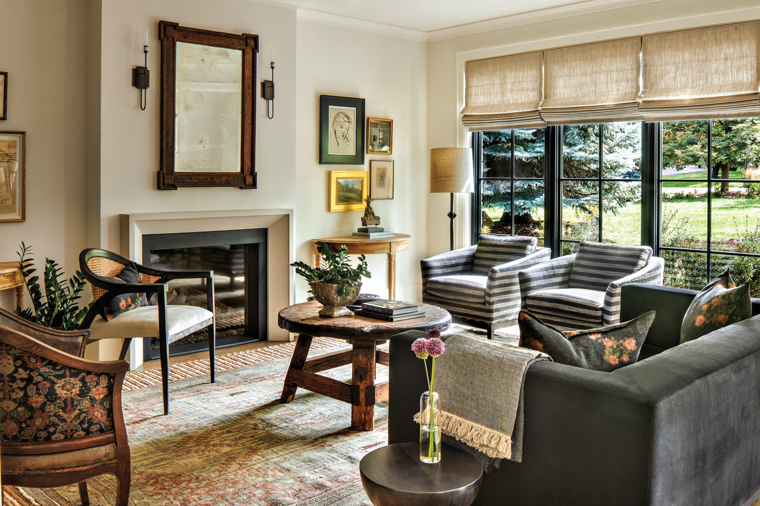 Peek Inside An Antiques Collector’s Georgian-Style Colorado Home | Luxe ...