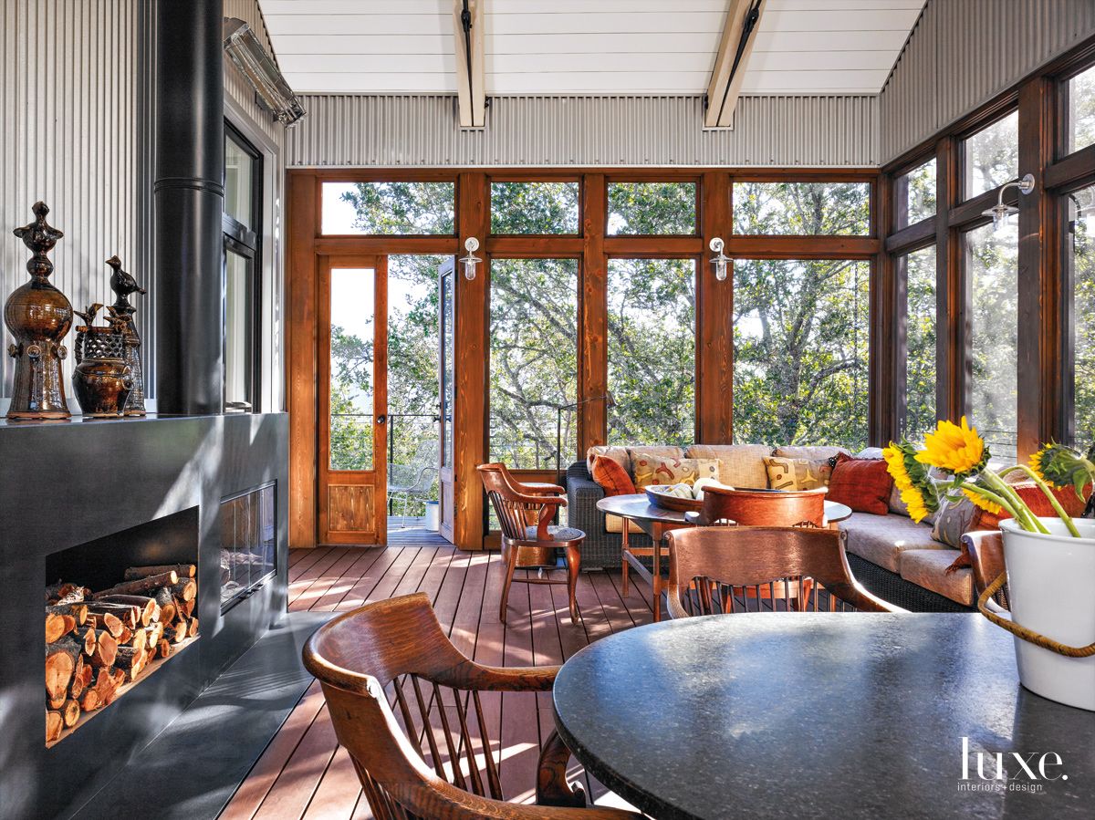 Screened in porch dining table store