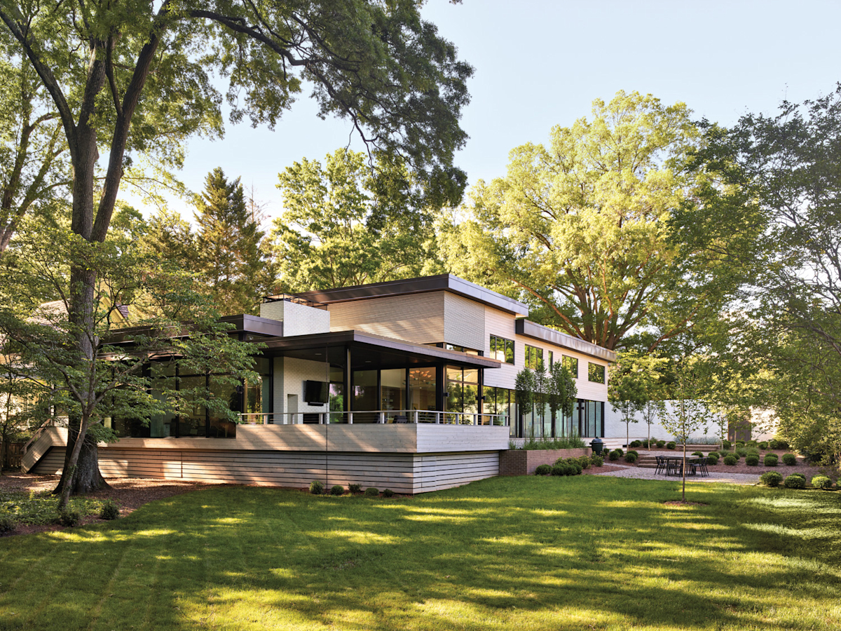 Behind The Mod N.C. Abode Inspired By A Midcentury Master | Luxe ...