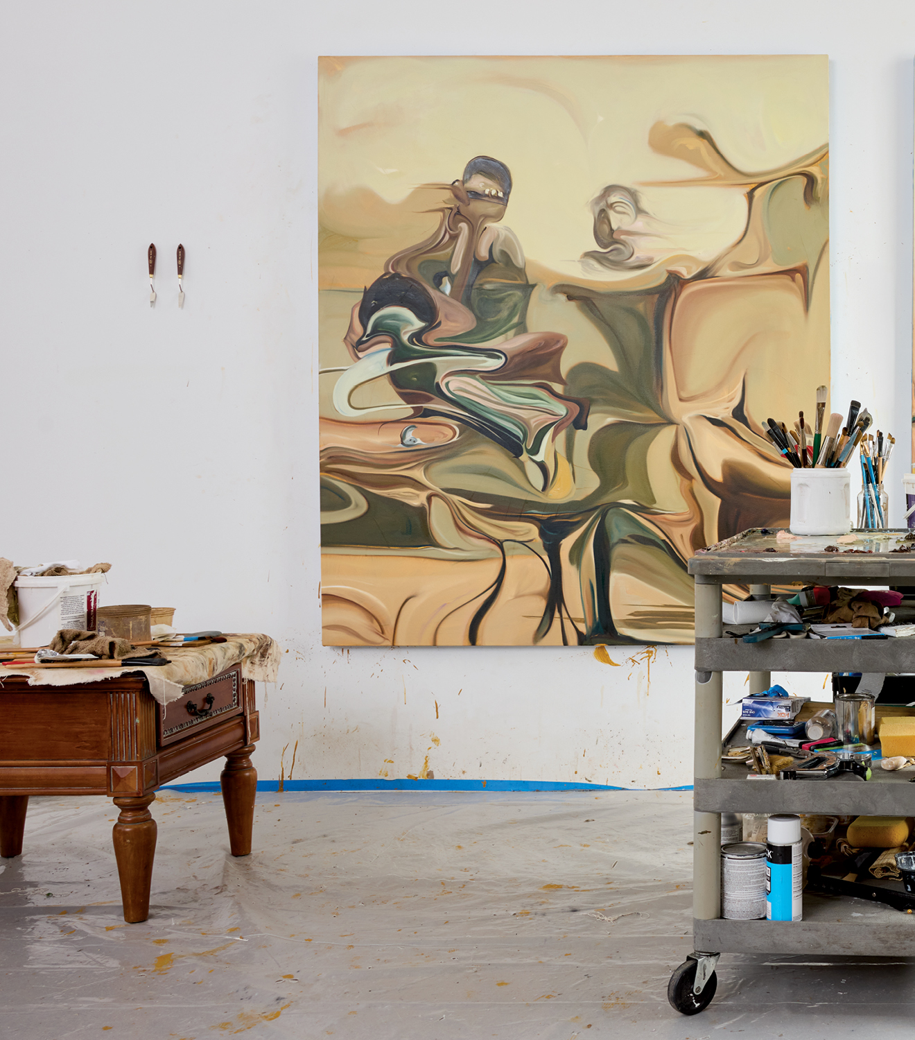 Chicago Painter Luke Agada Explores The Immigrant Experience | LUXE ...