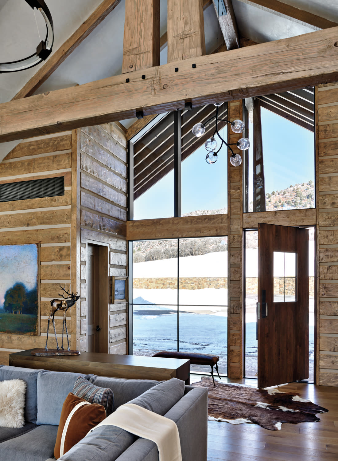 Explore A Ranch-Style Aspen Home On An Elk Migration Route | Luxe ...