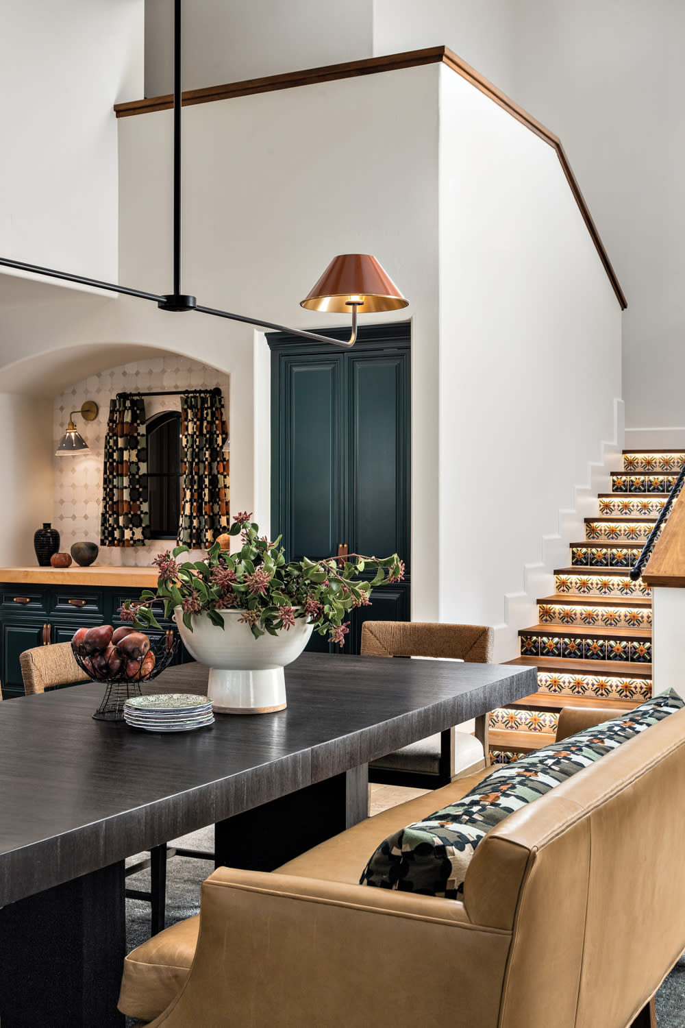 Color + Pattern Enliven This Classic Santa Barbara-Style Home | Luxe ...