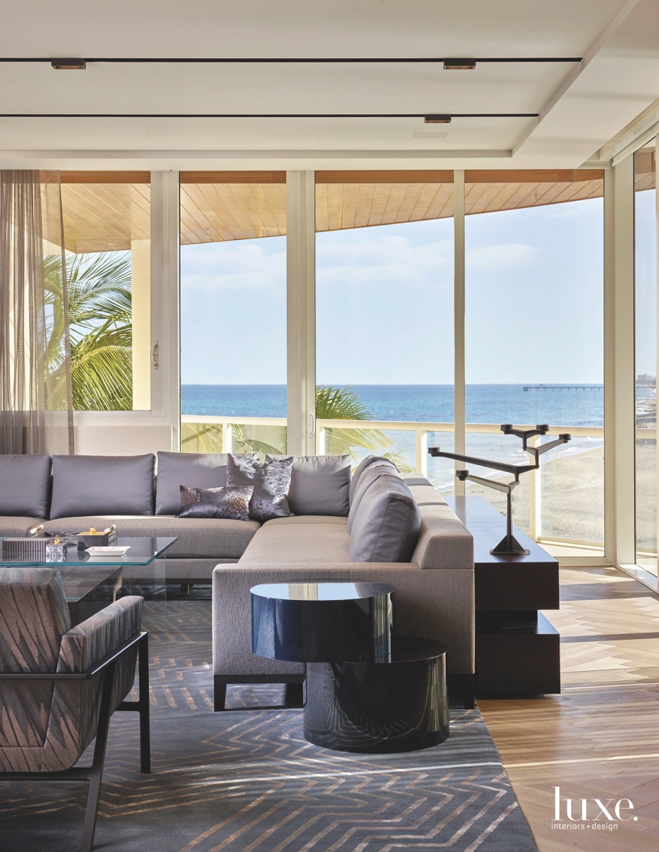 A Boca Raton Condo Gets A Tailored Look | Luxe Interiors + Design