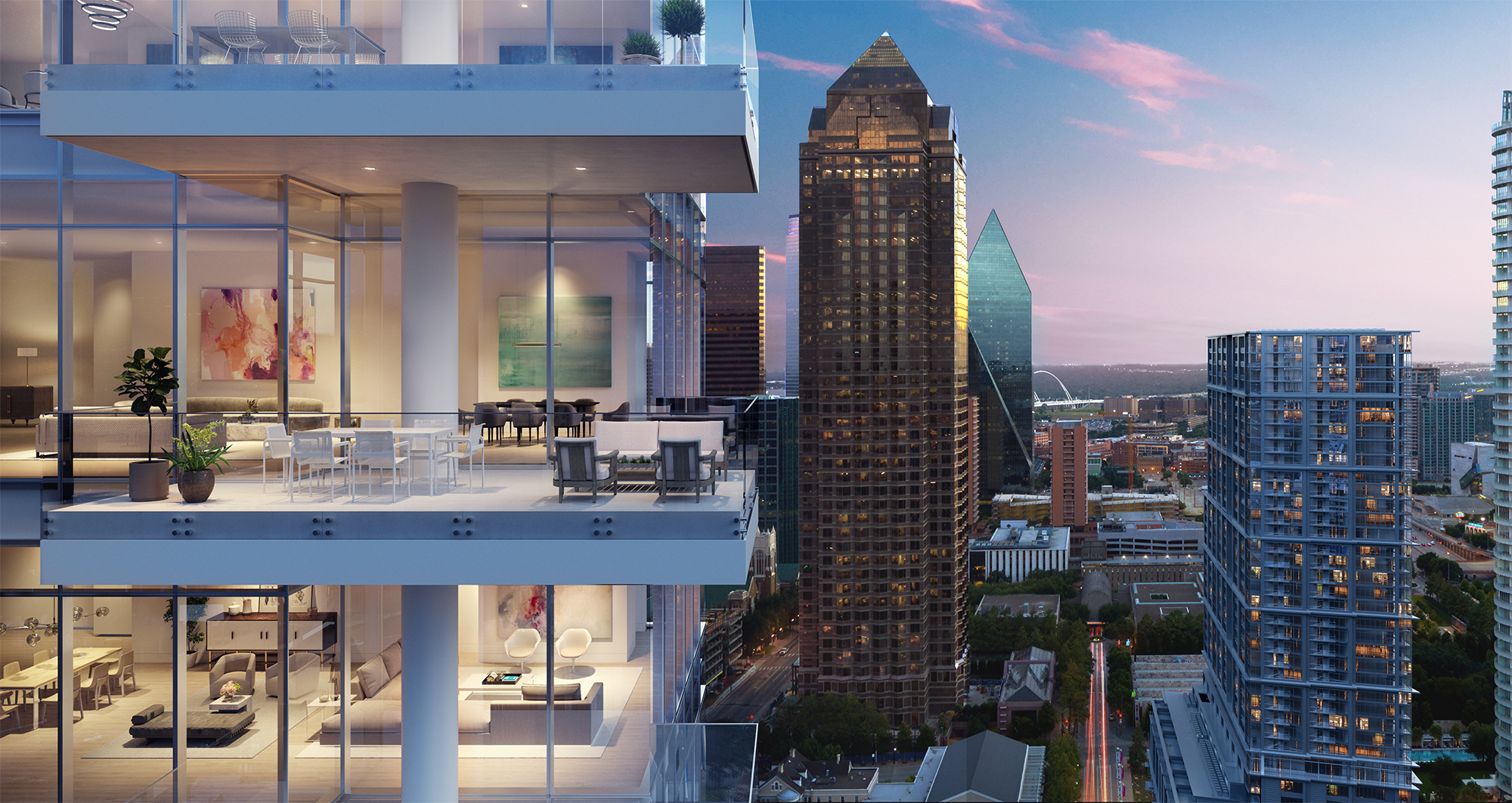 Explore A Dallas High-Rise Ideal For Architecture Buffs | Luxe ...