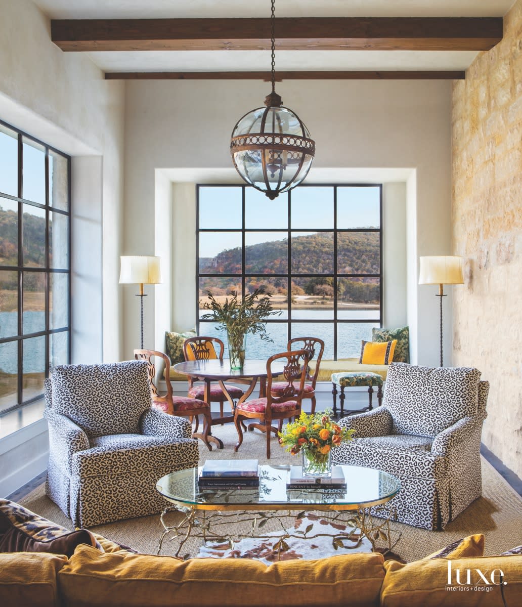 A Hill Country Home Marries Rustic & Refined | Luxe Interiors + Design