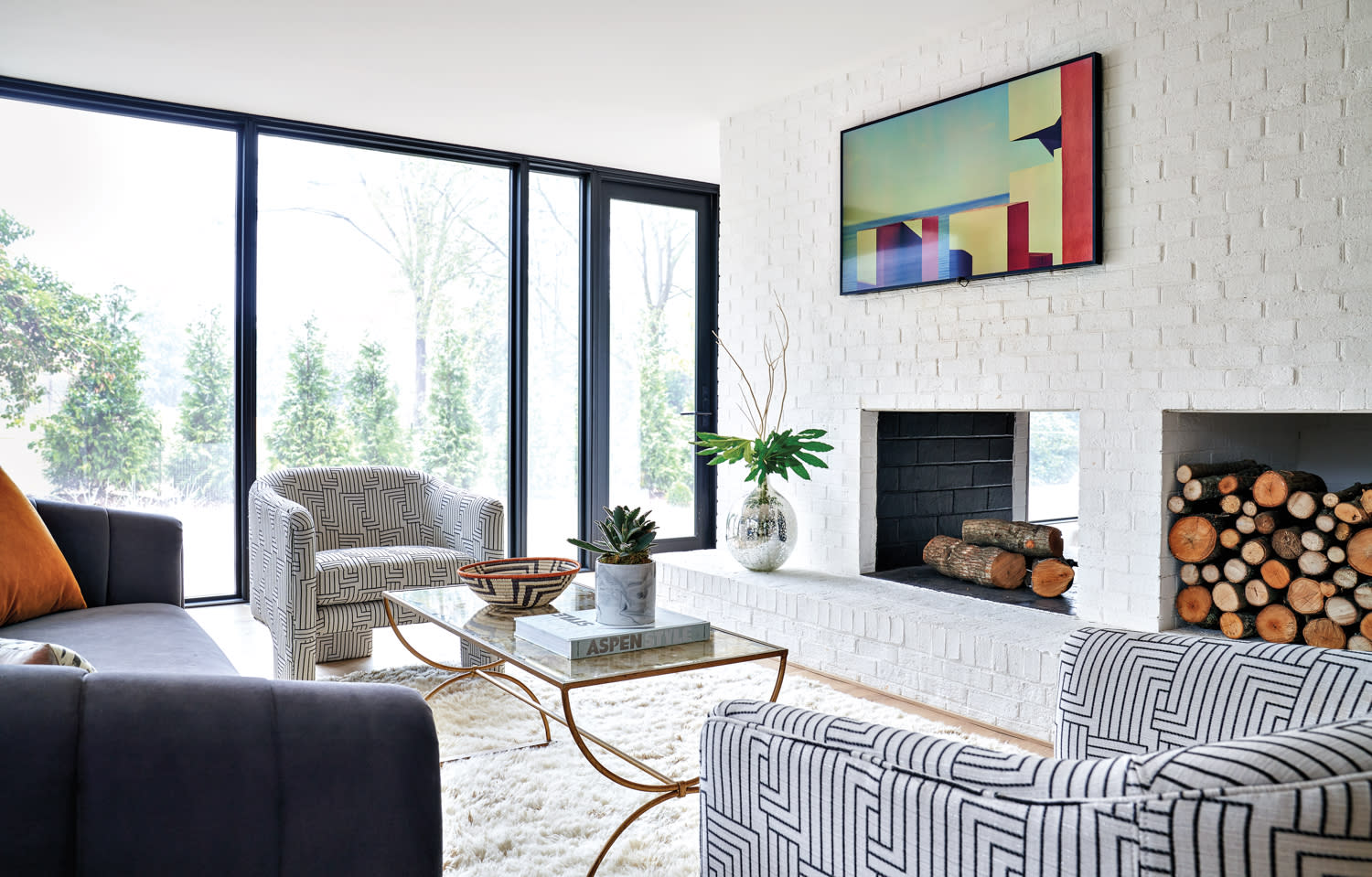 Behind The Mod N.C. Abode Inspired By A Midcentury Master | Luxe ...