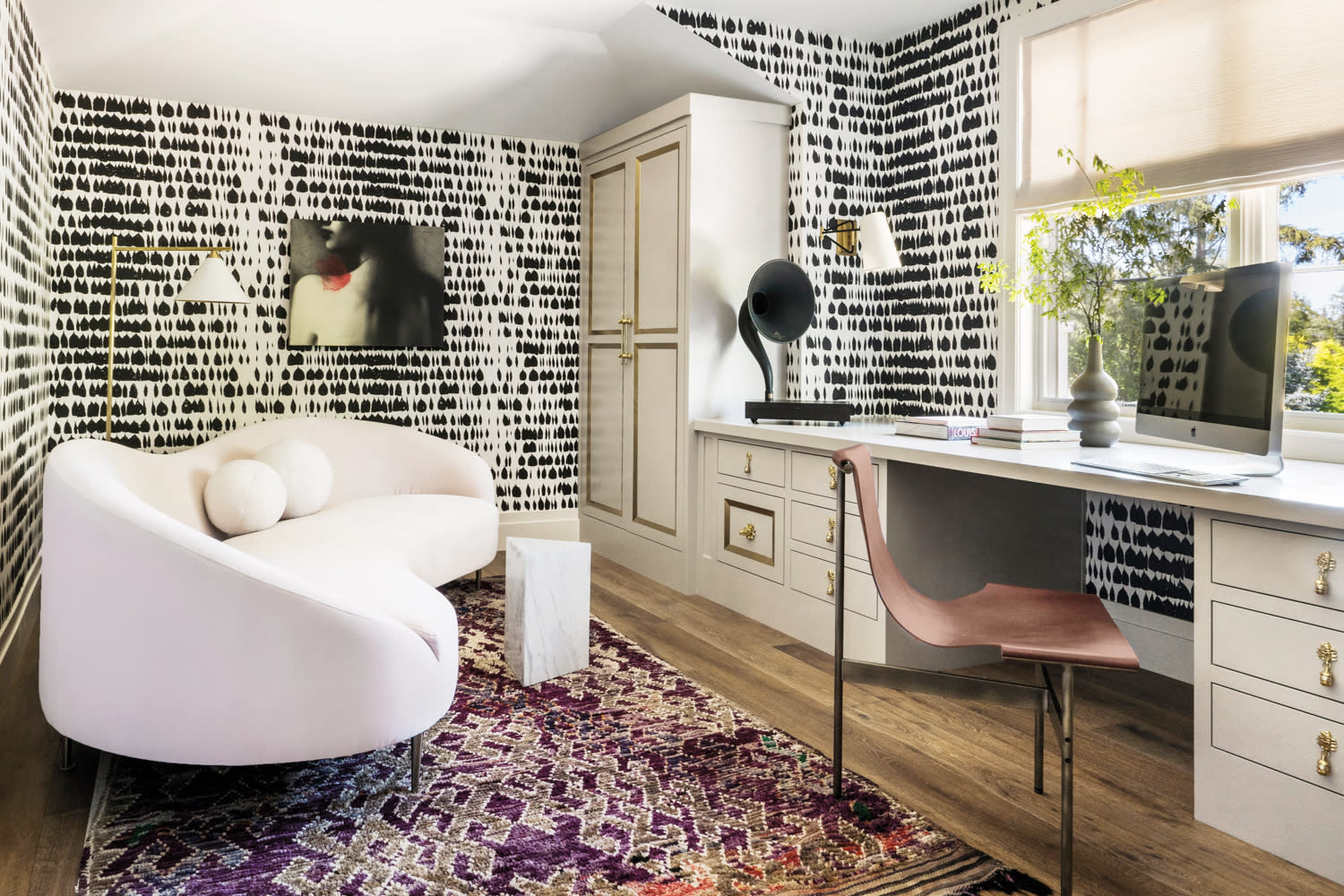 20 Colorful Home Office Design Ideas | LUXE Interiors + Design