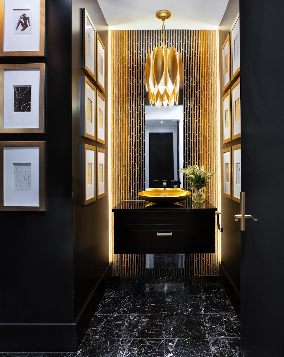 14 Jewel Box Spaces Packed With Big Style | LUXE Interiors + Design