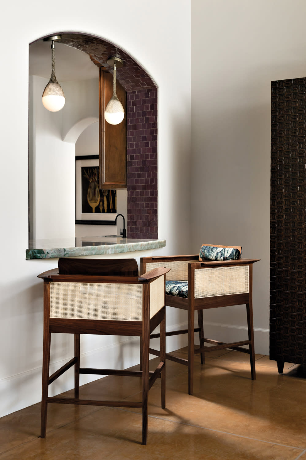 Color + Pattern Enliven This Classic Santa Barbara-Style Home | Luxe ...