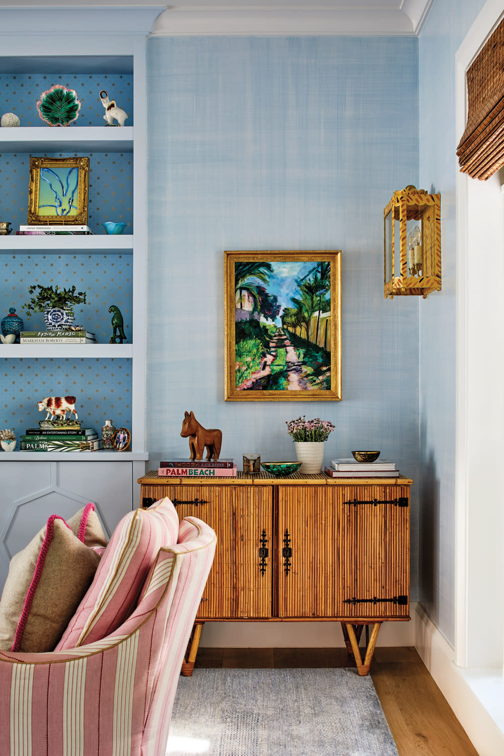 This Florida Beach House Mixes Colors + Eras | Luxe Interiors + Design