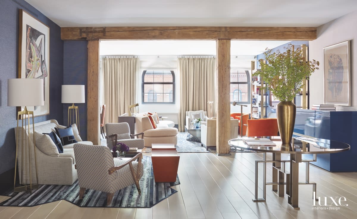 History Meets Modern Luxury In A Manhattan Loft | Luxe Interiors + Design