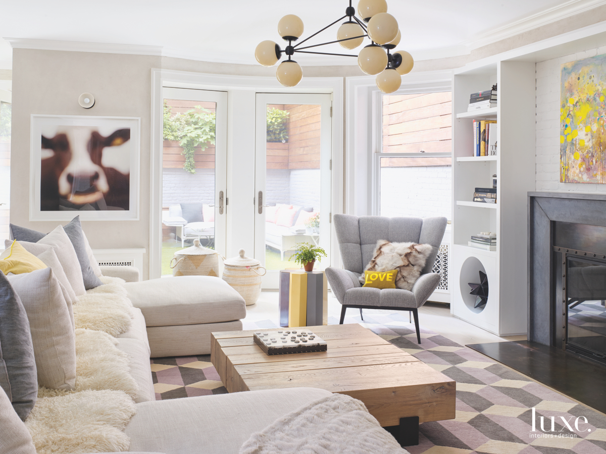 A Gilded-Age Town House Gets A Millennial Makeover | Luxe Interiors ...