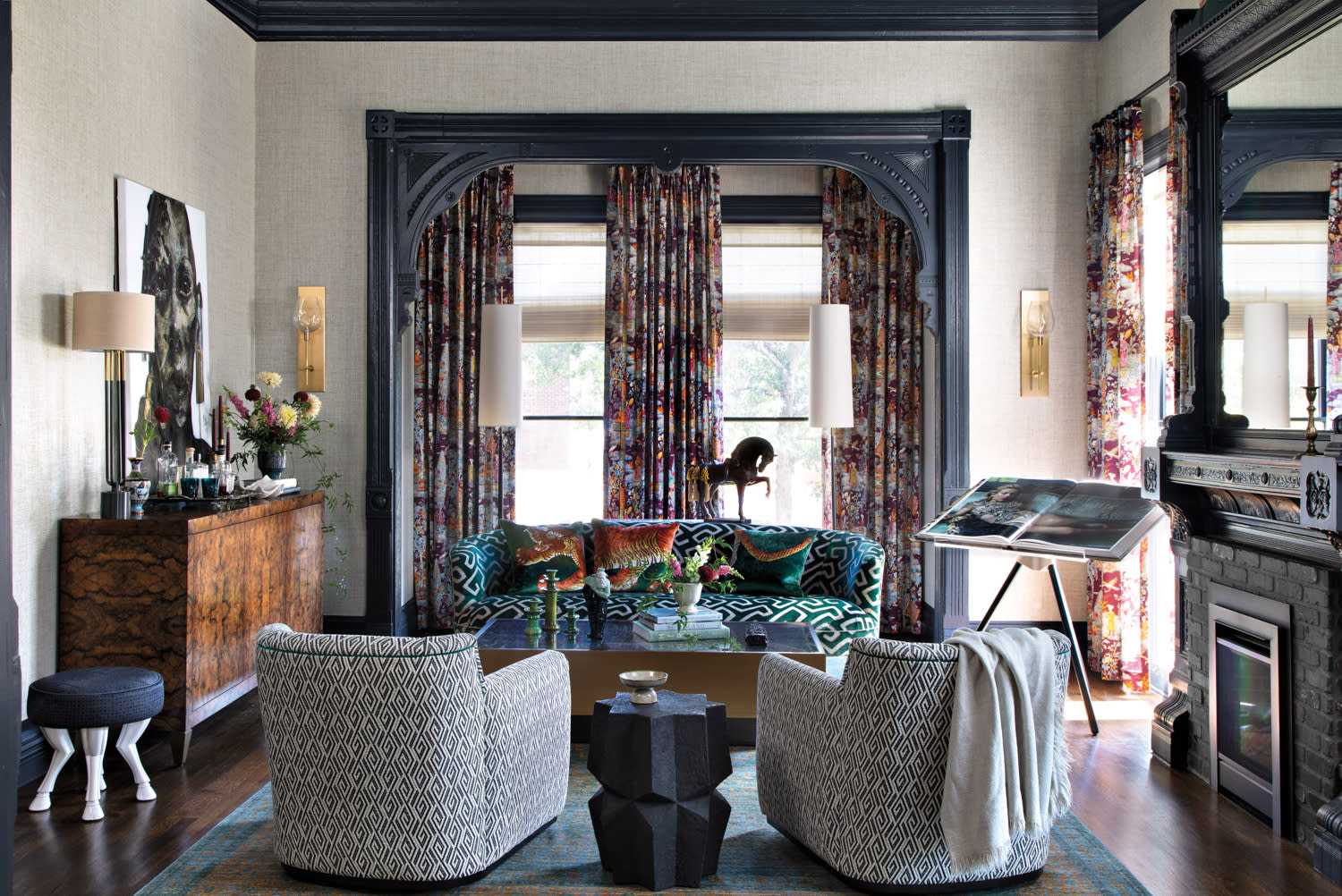 Rich, Decorative Details Reawaken A Historic Home in Denver | Luxe ...