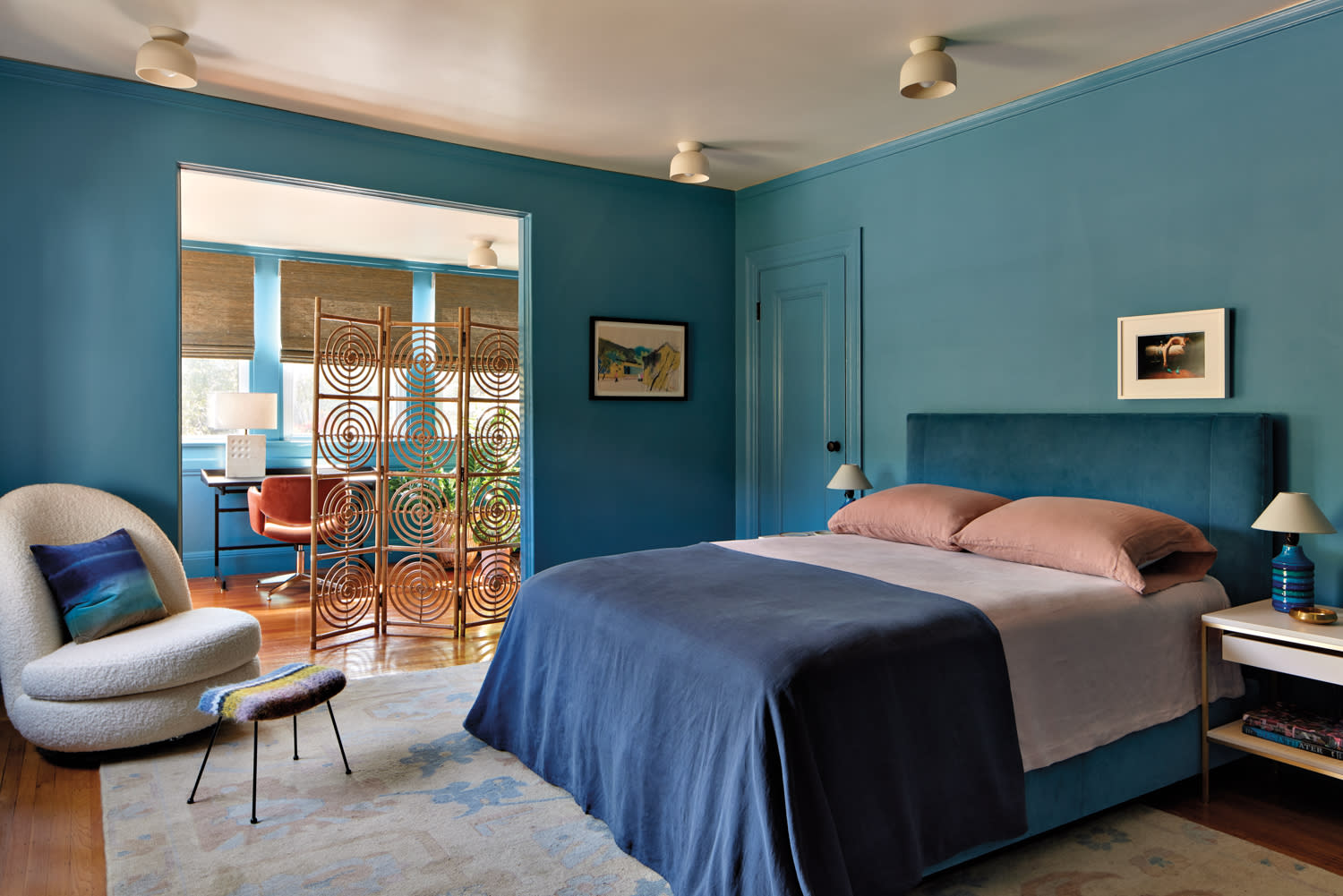 Midcentury Furniture Meets Contemporary Art In This Berkeley Home ...