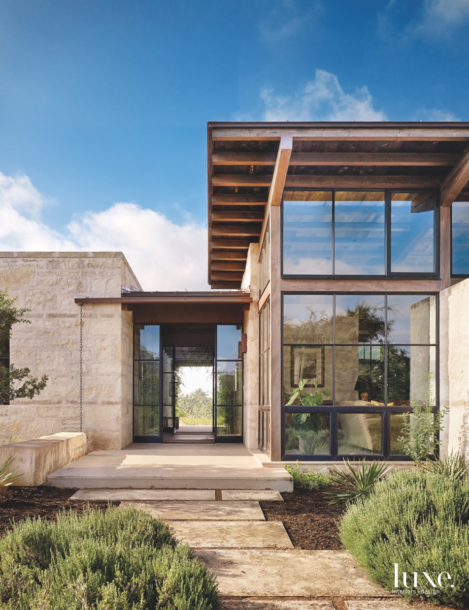 Texas Hill Country Home Features A Bit Of History | Luxe Interiors + Design