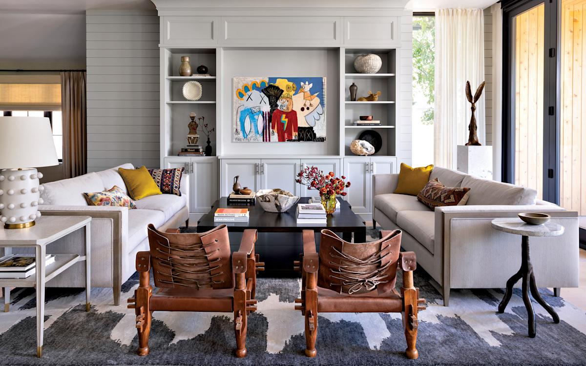 Pops Of Color + Striking Art Refresh A Denver Dwelling | Luxe Interiors ...