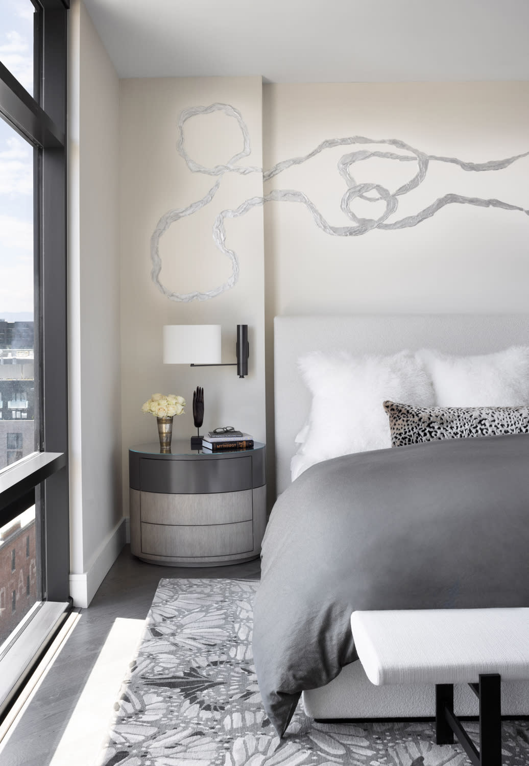 Purple Reigns In The Sleek High-Rise Of A Colorado Rockies Fan | Luxe ...