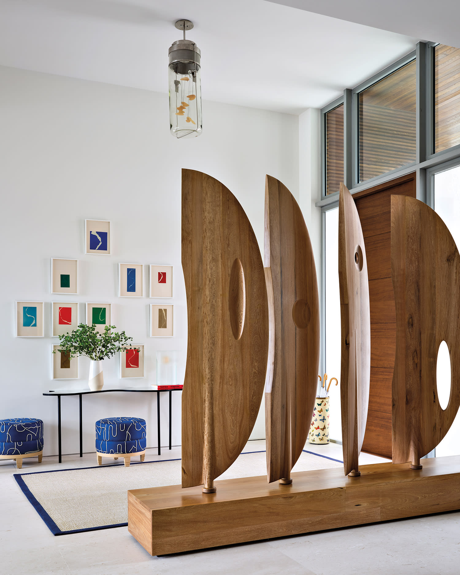 How A Boca Raton Home Blends Playful Colors + Curated Pieces | LUXE ...