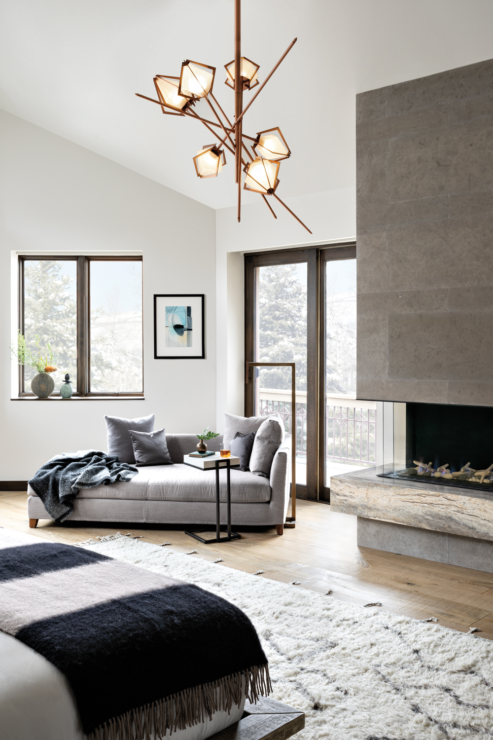 Minimalist Design Turns A Mountain Townhome Into A Modern Gem | Luxe ...