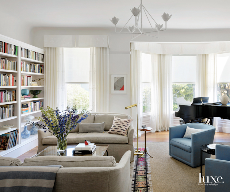 The History Of A 1910 Home Sparks A Moving Redesign | LUXE Interiors ...
