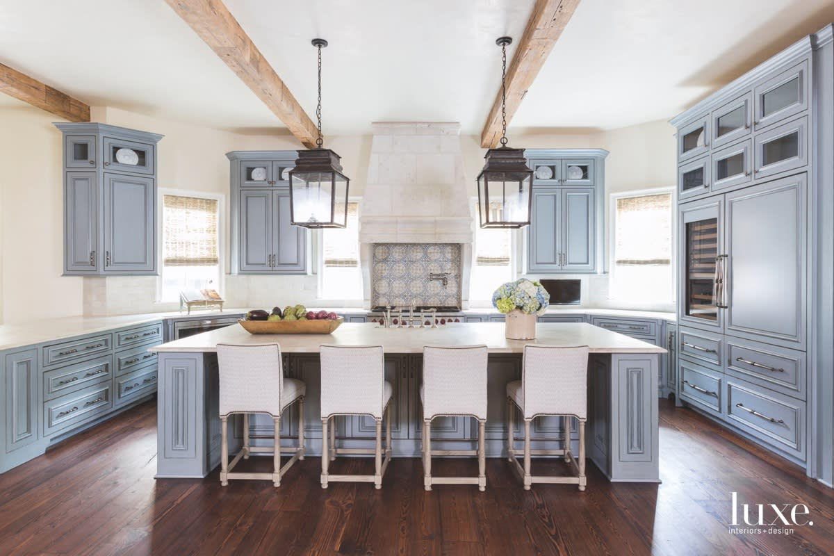 A Houston Spec Home Turns Into A Custom Sanctuary | Luxe Interiors + Design