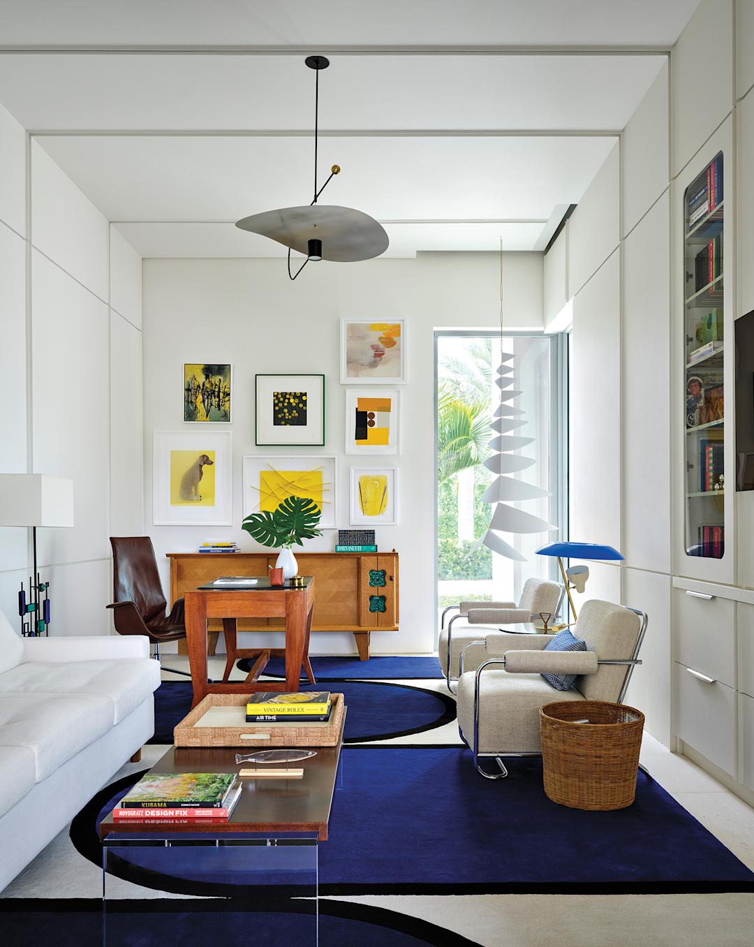 How A Boca Raton Home Blends Playful Colors + Curated Pieces | LUXE ...