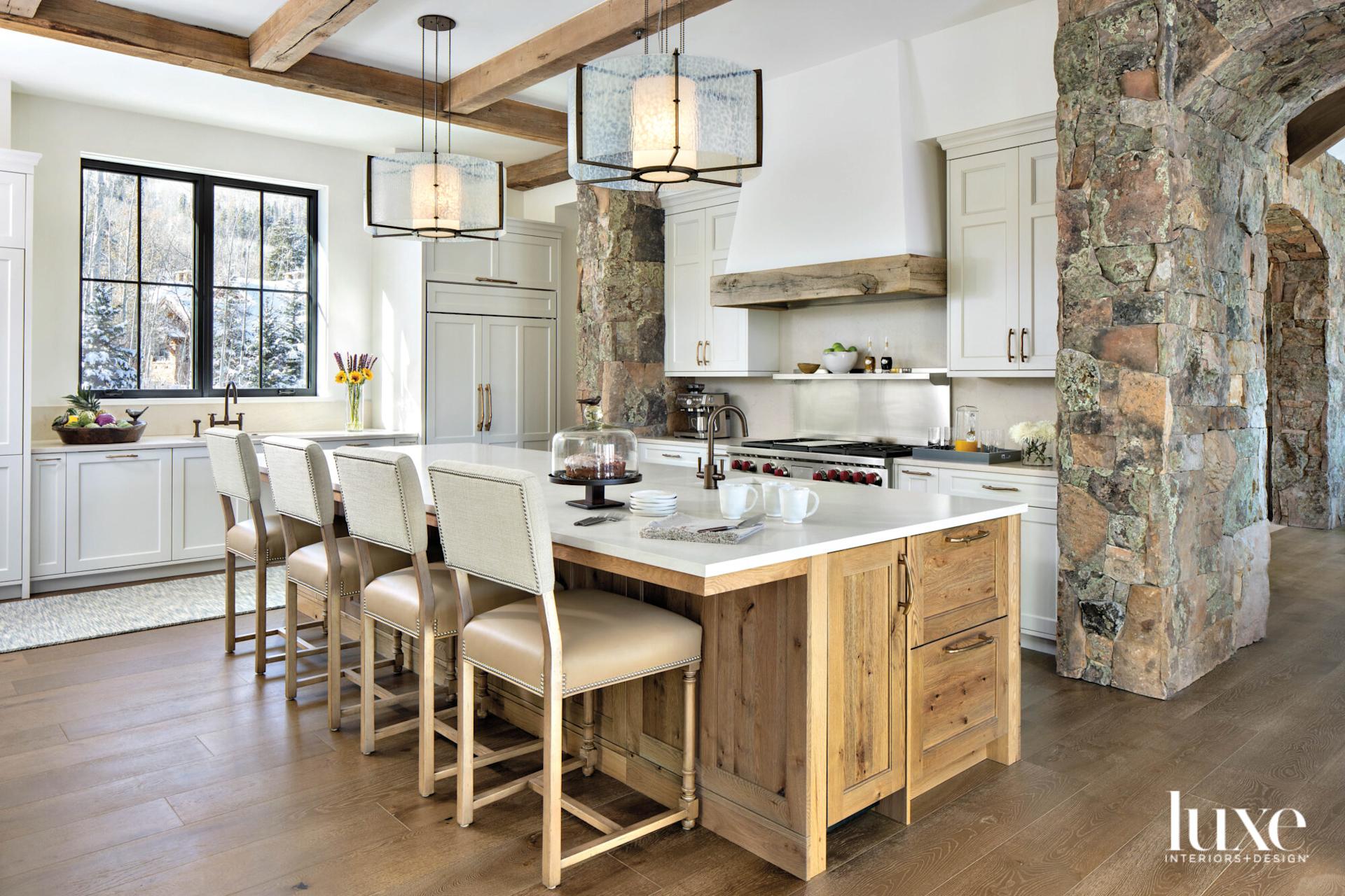 The Posh Ski-In, Ski-Out Mountain Home With A Nod To Adventure white ...