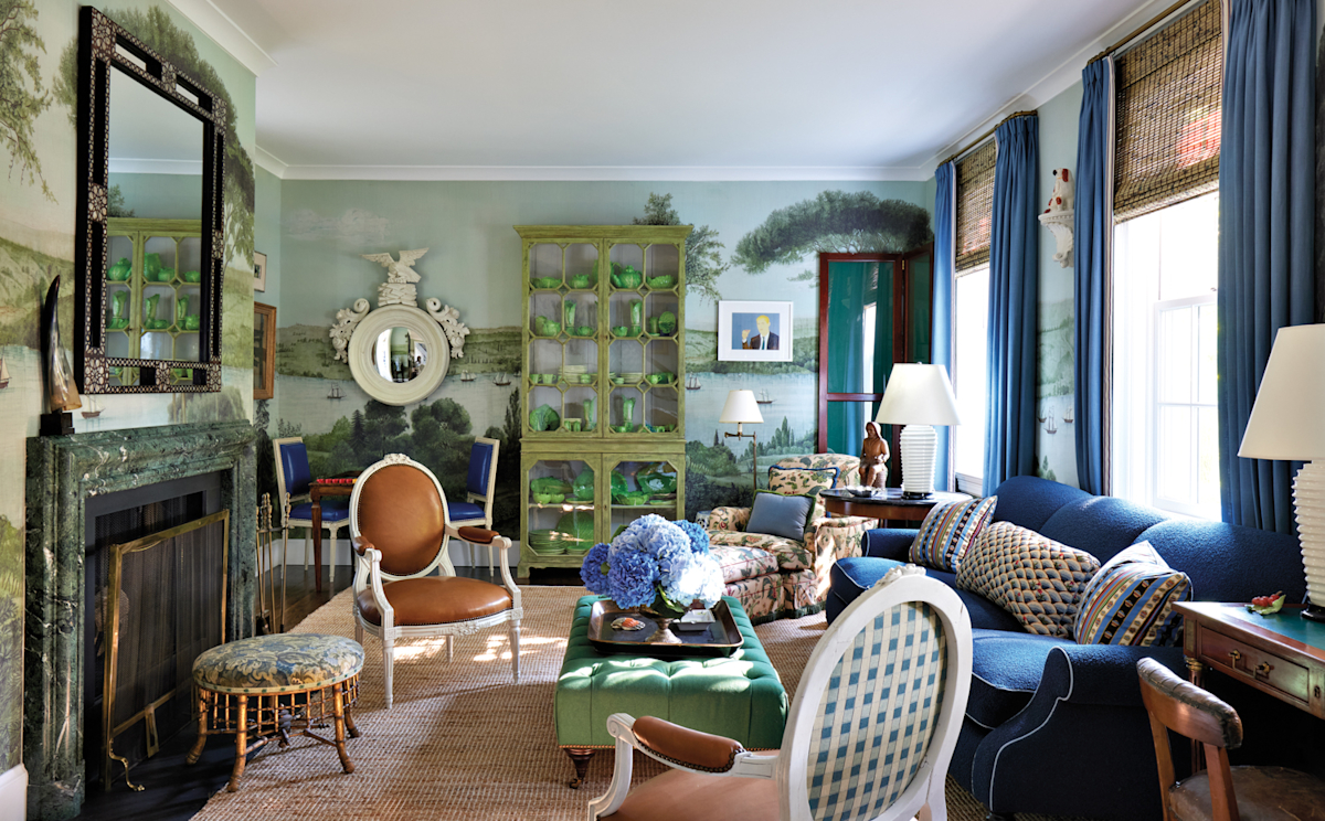 This Layered Hamptons Home Is A Design Treasure Trove | LUXE Interiors ...