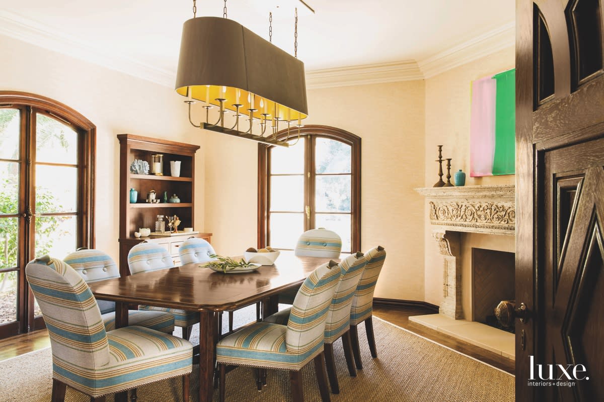 A Kid-Friendly Home Goes Traditional With A Twist | Luxe Interiors + Design