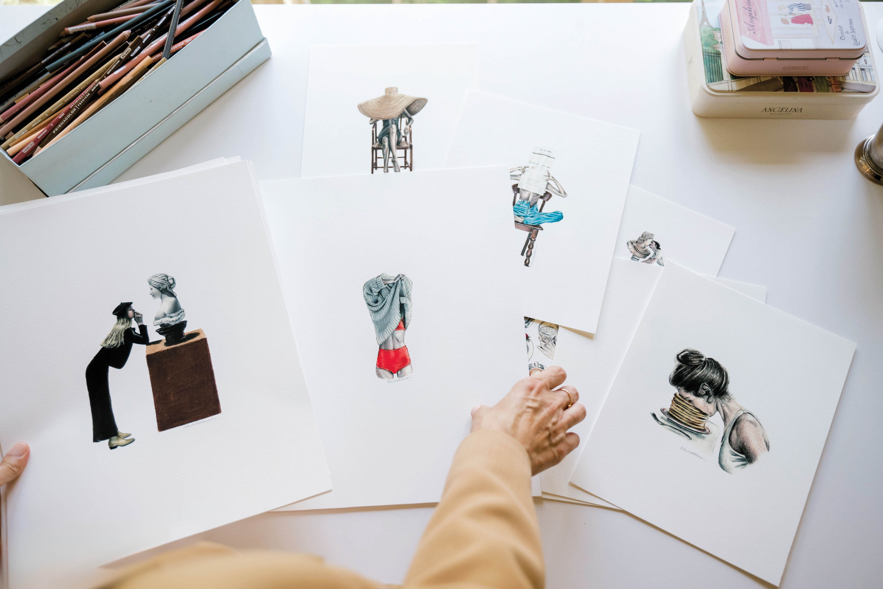 Paulette Pearson Takes Us Behind Her Whimsical Artwork | Luxe Interiors ...