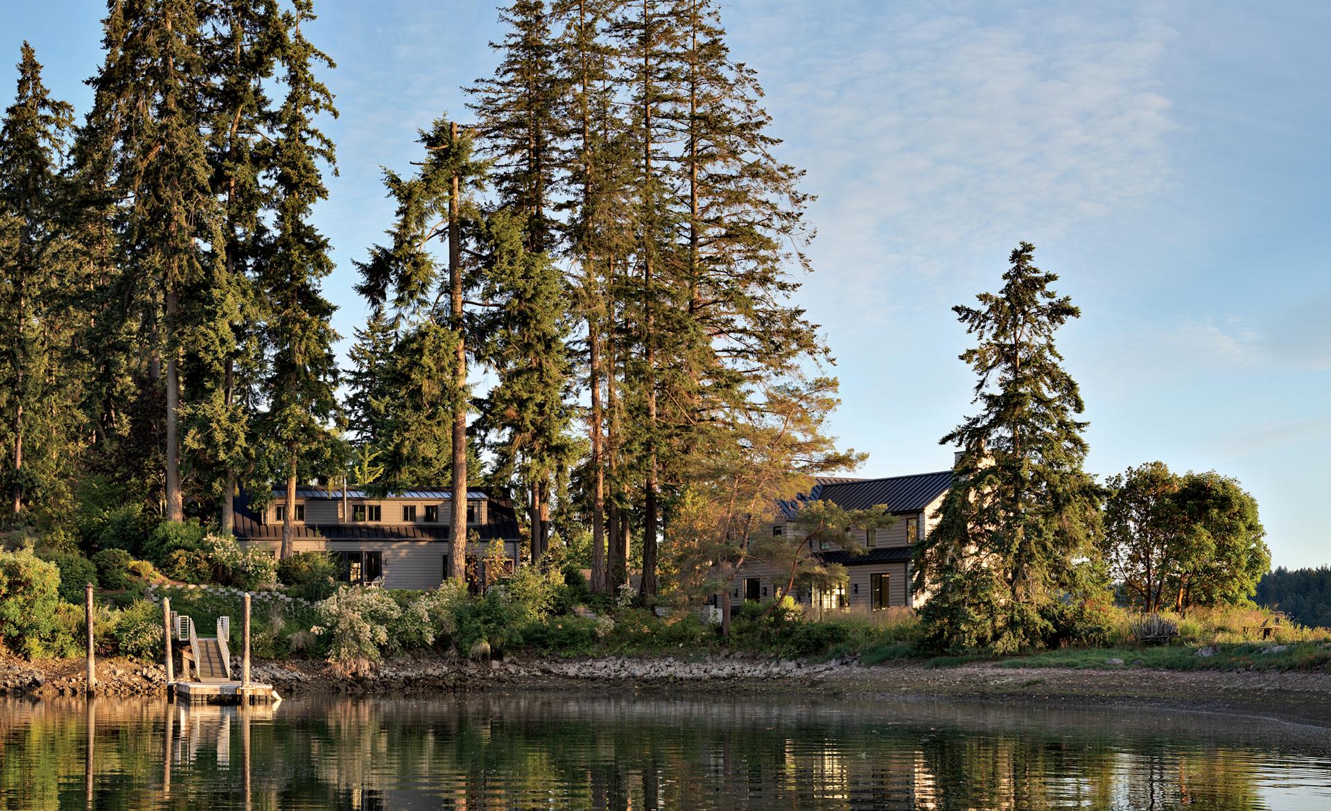 The Rugged Beauty Of Bainbridge Island Inspires This Abode | Luxe ...