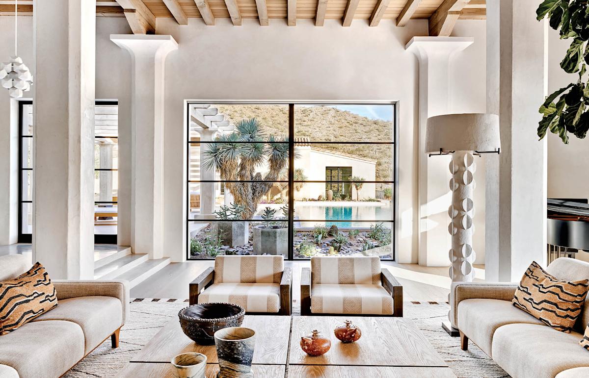 Escape To A Modern Arizona Abode With Historical Ibizan Charm | Luxe ...