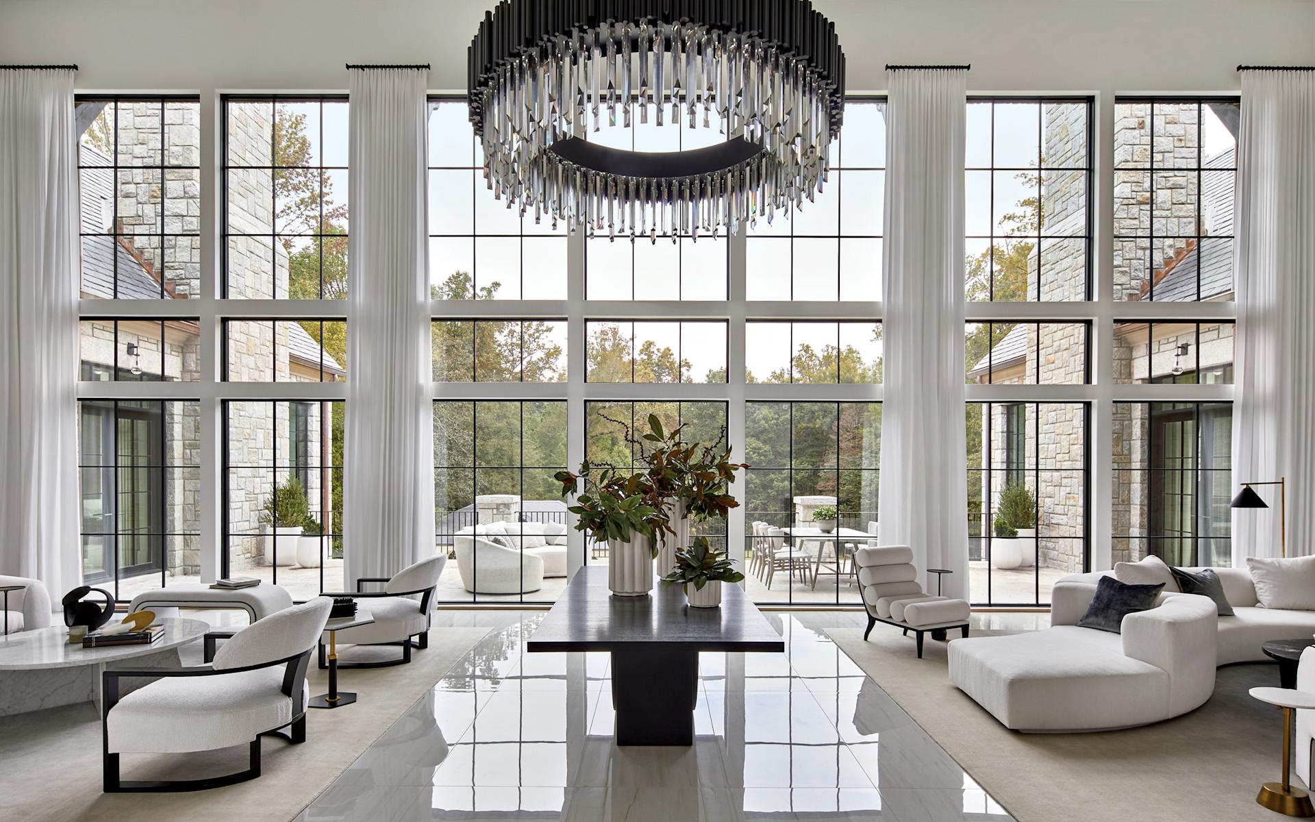 View The Bold + Brilliant Refresh Of A Stately Atlanta Home | Luxe ...