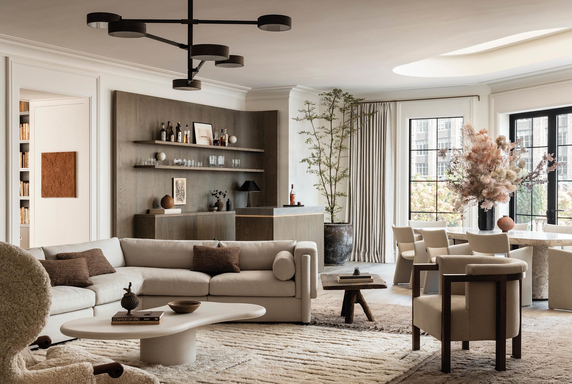 Blending New York Cool With Rustic Elegance In Tribeca | Luxe Interiors ...