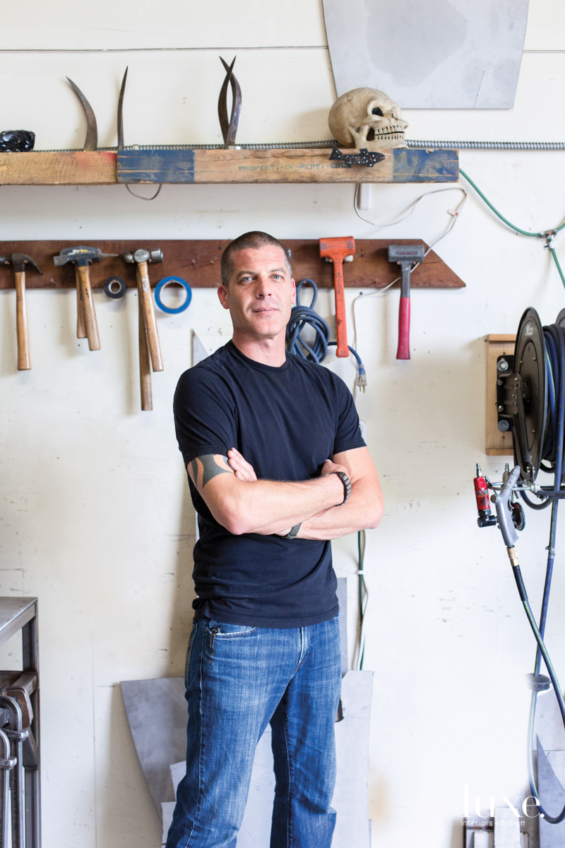 Make Space For This Napa Artist’s Monumental Metal Sculptures | Luxe ...