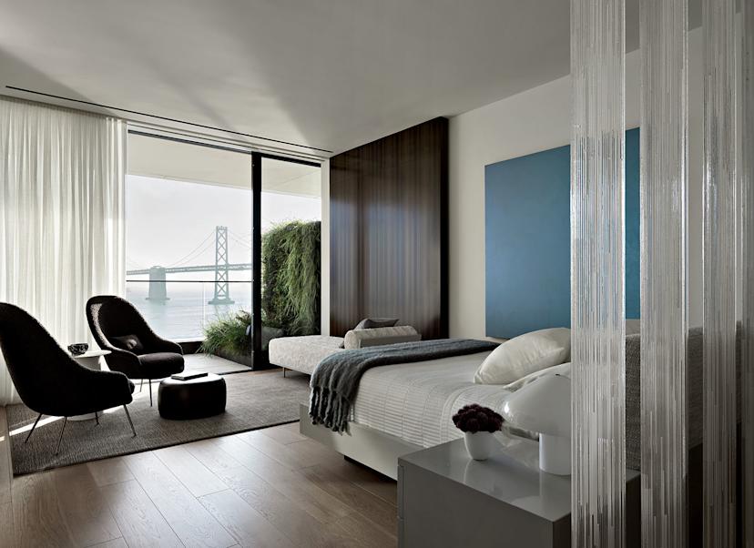 Inside A Sleek High-Rise On San Francisco's Waterfront | LUXE Interiors ...