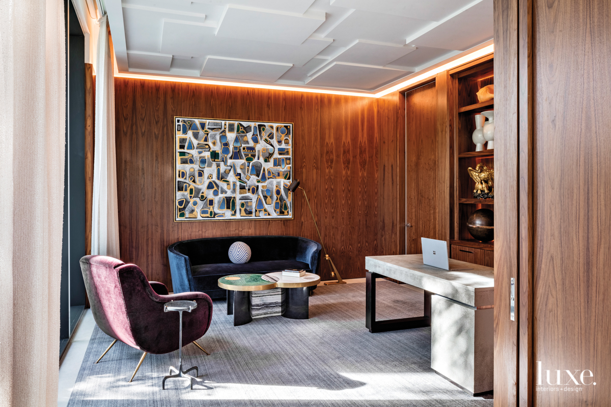 A Design Duo Thinks Outside The Box For A Miami Home | Luxe Interiors ...