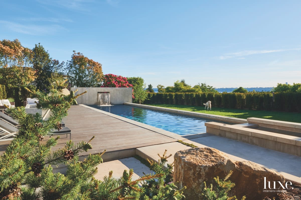 Midcentury Modern Clyde Hill Home Gets A Reboot | Luxe Interiors + Design