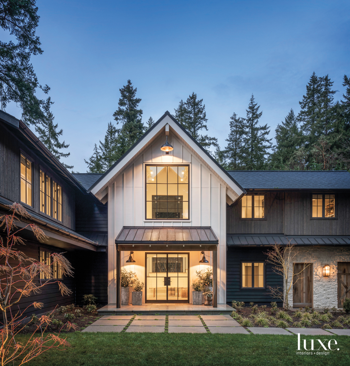 California-Cool Style Infuses A Bainbridge Island Home | Luxe Interiors ...