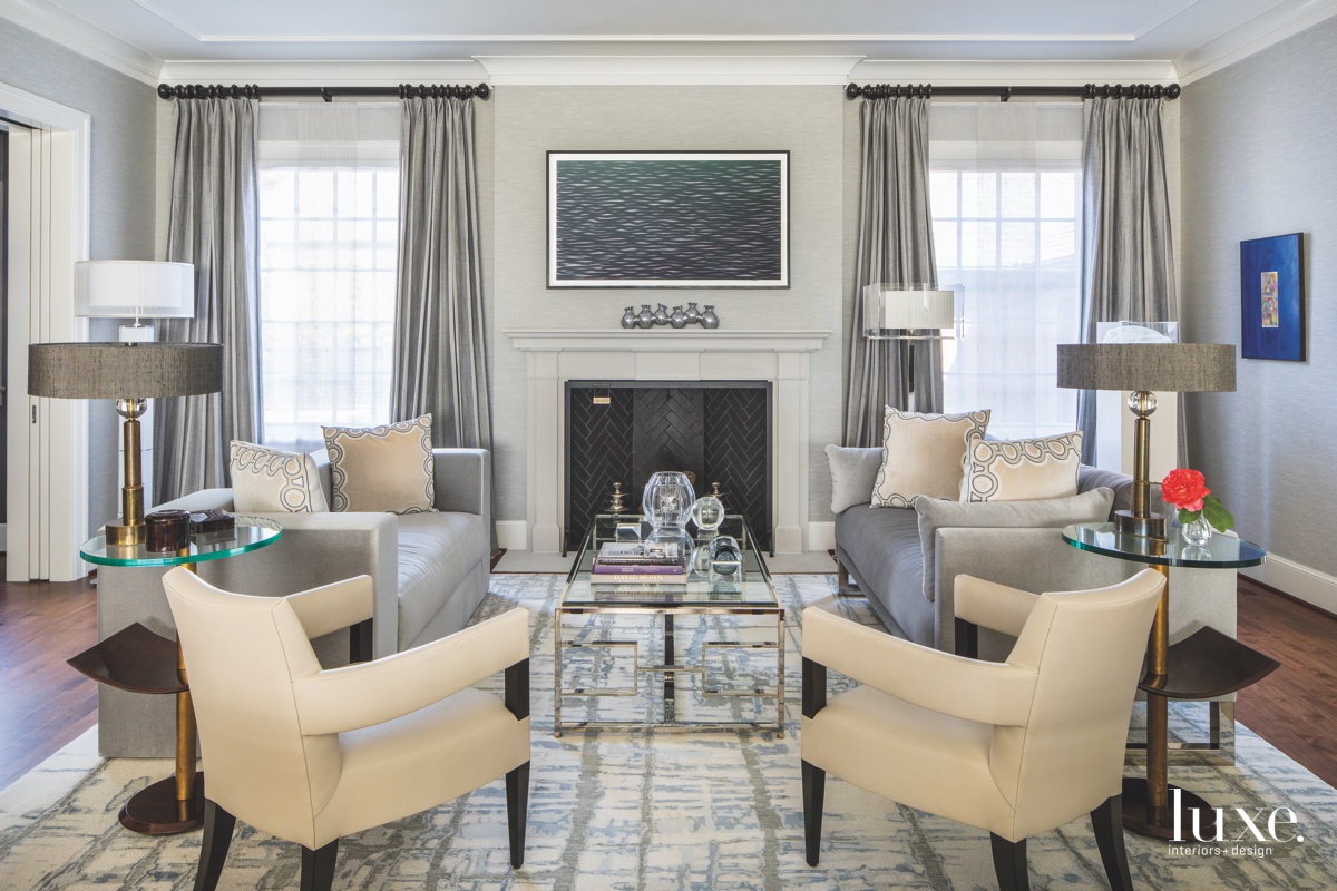 A Tudor Revival-Style Home Puts Down Roots | Luxe Interiors + Design