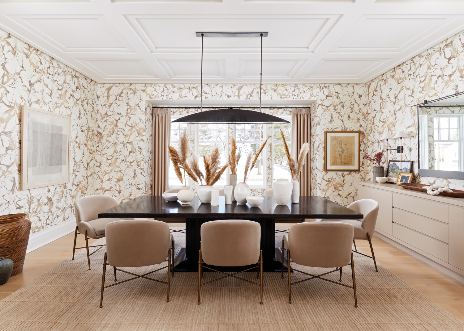Inside A Modern New Jersey Home With Dreamy Custom Millwork | Luxe ...