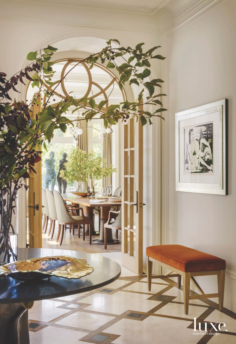 Past And Present Meet In A Presidio Heights Residence | Luxe Interiors + Design