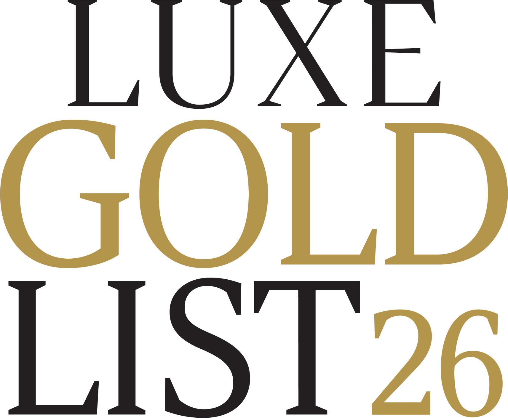Make Way For The LUXE Gold List | LUXE Interiors + Design