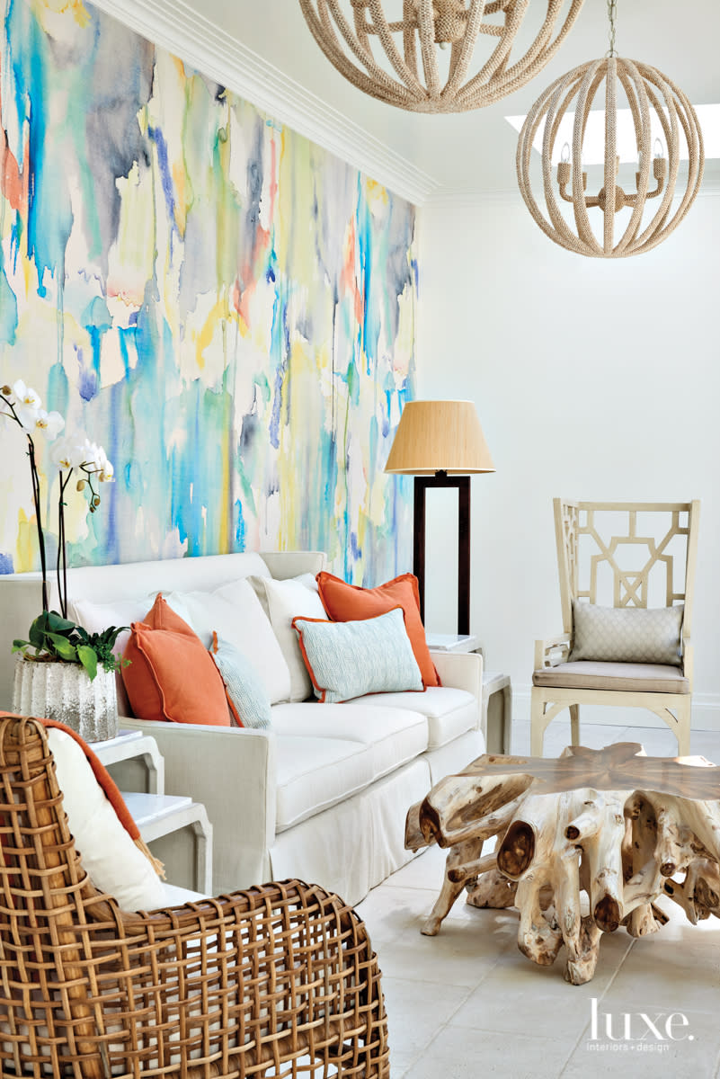 A Sea Island Retreat Embraces A Prism Of Colors | Luxe Interiors + Design