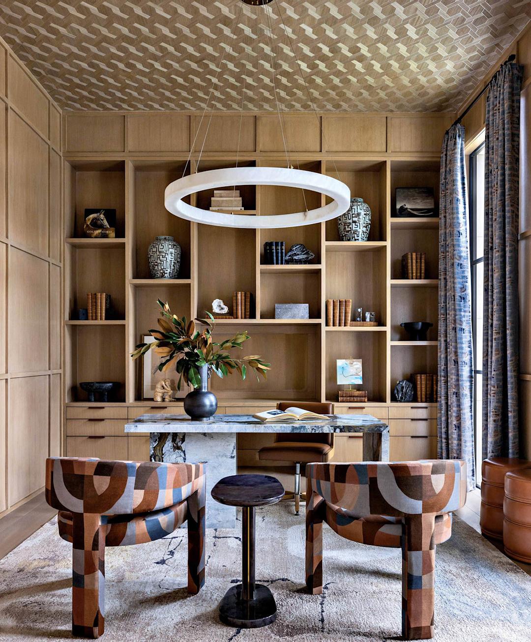Designers Create A Soft Modern Family Home In Houston | LUXE Interiors ...