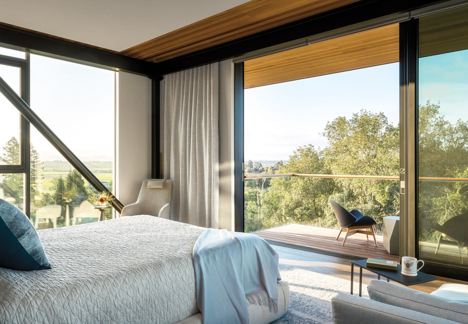 How This Bucolic Wine Country Home Evokes The Feeling Of Flying | Luxe ...
