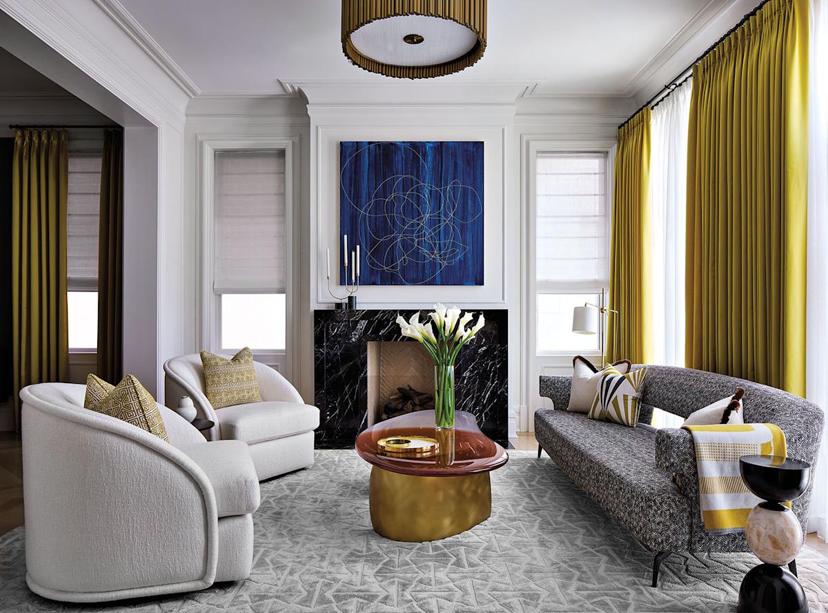 A Transitional Chicago Townhome Suits Family Life In Style | LUXE ...